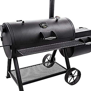 3 1/8'' BBQ Grill Temperature Gauge Charcoal Smoker Replacement Parts, and Most Smokers, OEM Charcoal Grill Pit Wood Smoker Thermomete Gauge Fahrenheit Compatible for Oklahoma Joe's (2Packs)