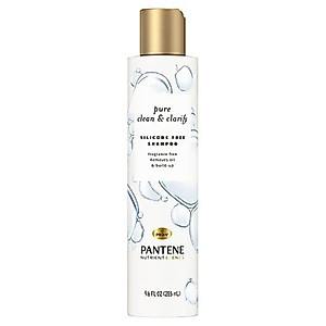 Pantene Pro-V Nutrient Blends Pure Clean & Clarify Shampoo, Silicone and Fragrance Free, 9.6 fl oz