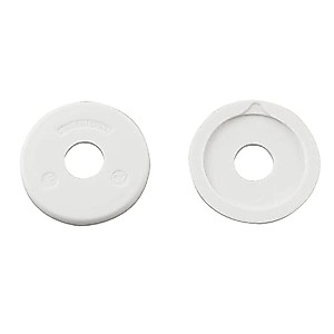 BAIRONG 6pcs Plastic Wheel Screws Replacement for Polaris Pool Cleaner 180/280 and 6pcs Washers Pool Cleaner Replacement Parts C55 C-55, White