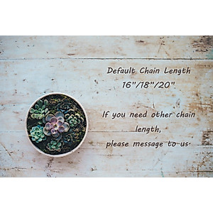 LoEnMe Jewelry Cancer Brandy Necklaces Name Sterling Silver Personalized Engraved Woman Custom Cord