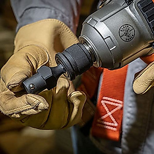 Klein Tools NRHDA Adapter for NRHD, 7/16-Inch Hex Quick-Change Adapter with Rust Resistent Black Finish