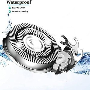 Shaver Head Replacement Blade for Skull Shaver Pitbull Gold Silver Platinum PRO Shaver Replacement Blade 4 Head,Replacement Heads Compatible with Pitbull Skull Shaver Replacement Blades,8 Packs.