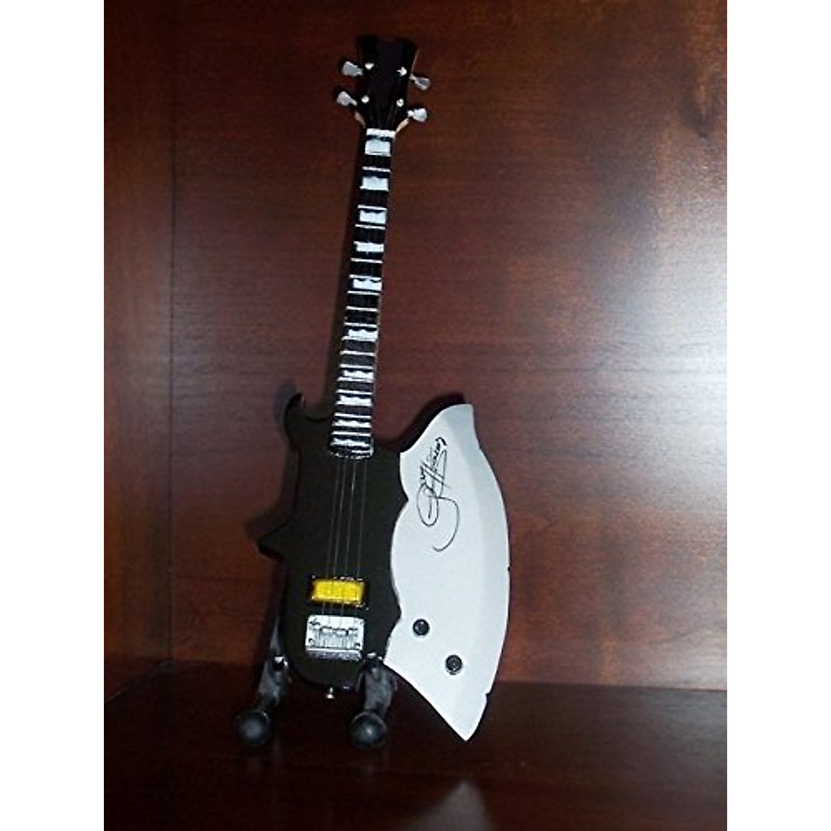 Mini Ax Bass Guitar For KISS GENE SIMMONS Display GIFT