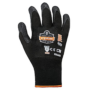 Ergodyne - 7001 2Xl Blk Abras Resis Nitrile-Coated Gloves Dsx (17956)