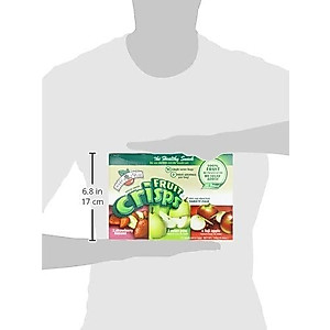 Brothers-ALL-Natural Fruit Crisps, Variety Pack, 4.44 Ounce Bag, 12 Count (Pack of 2)