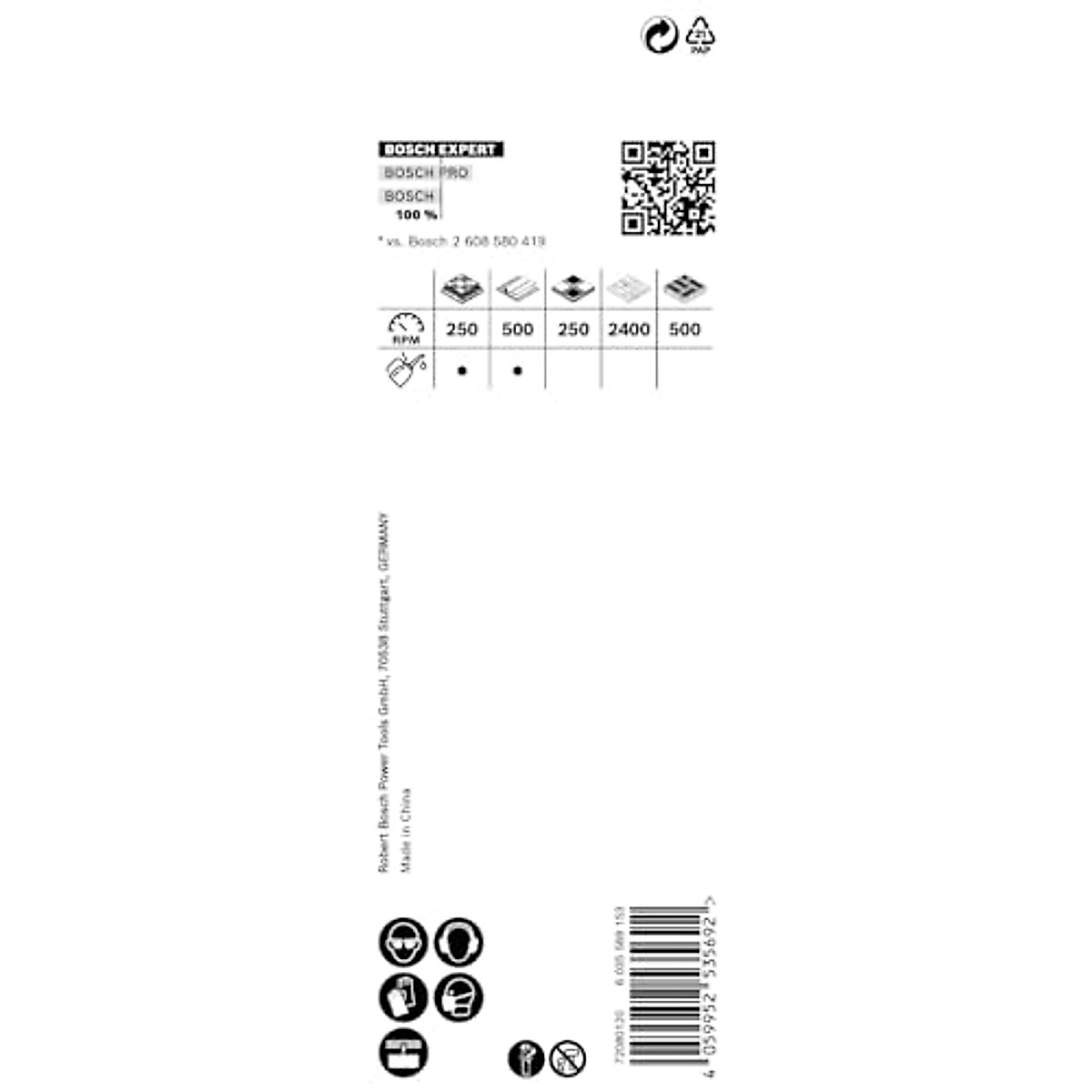 Bosch Professional 1x Expert Tough Material Hole Saw (for Wood with Metal, Ø 35 mm, Accessories Rotary Impact Drill)