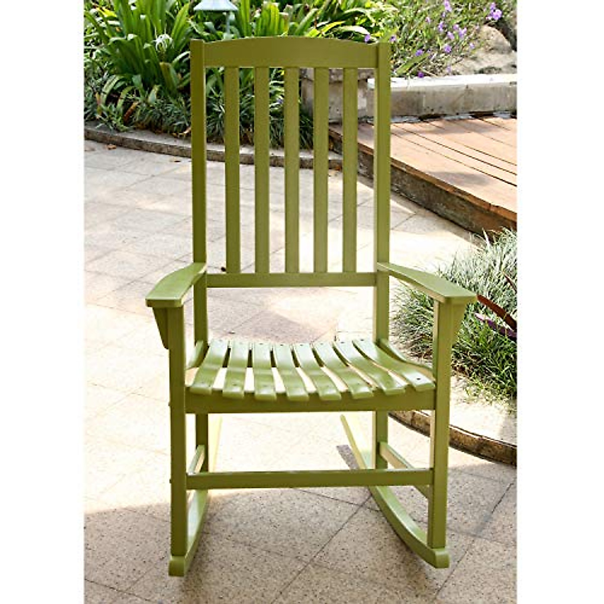 Cambridge Casual Bentley Porch Rocking Chair, Green