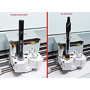 SPPQ 14 Packs Pen Adapter Set Compatible with Cricut (Explore Air, Explore Air 2, Air 3, and Maker,Maker 3), Pen Holder Compatible with (Sharpie/Bic/Crayola/Sakura/Pilot/Pentel)