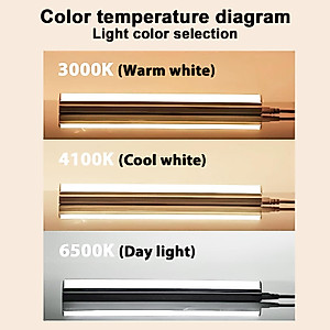 F15T8/DL 18 Inches T8 15 Watt Fluorescent Tube Compatible for Sylvania GE Eiko F15/T8/D Daylight 6500K G13 Bi-Pin Base 6 Count