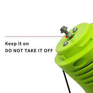 Cordless Lawn Trimmer Weed Wacker - GardenJoy 12V Grass Trimmer Lawn Edger with 2.0Ah Li-Ion Battery Powered and Cutting Blade, Electric Weed Trimmer Tool for Garden and Yard