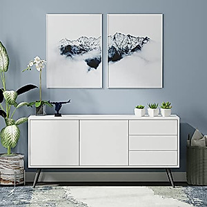 Glenwillow Home Atlas 59" Mid-Century Modern Buffet/Sideboard/TV Console