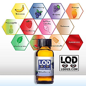 LQDIZE Blueberry Liquidizer Kit – Wax Liquidizer Kit - Liquidize Shatter Wax Concentrates (30ml Liquidizer)