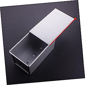 UPKOCH 1pc Mini Pan Aluminum Loaf Pans Mini Toast Bread Loaf Tin Toast with Cover Broiler Pan for Oven Kitchen Supplies Baking Tray Household Baking Plate Mold Baking Mold Bakeware Pie