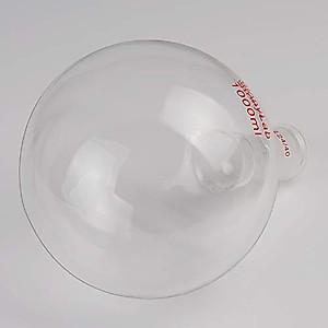 StonyLab 1000ml Glass Single Neck Round Bottom Flask RBF, with 24/40 Standard Taper Outer Joint - 1L (1 Liter)