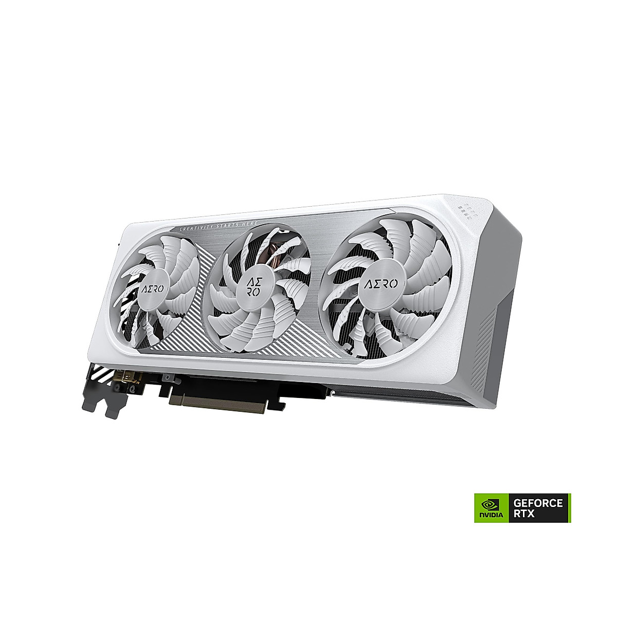 GIGABYTE GeForce RTX 4060 Ti AERO OC 16G Graphics Card, 3X WINDFORCE Fans, 16GB 128-bit GDDR6, GV-N406TAERO OC-16GD Video Card