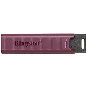 Kingston DataTraveler Max Type-A 256GB High Performance USB Flash Drive USB 3.2 Gen 2 Up to 1000 MB/s Sliding Cap Design DTMAXA/256GB - 2 Pack