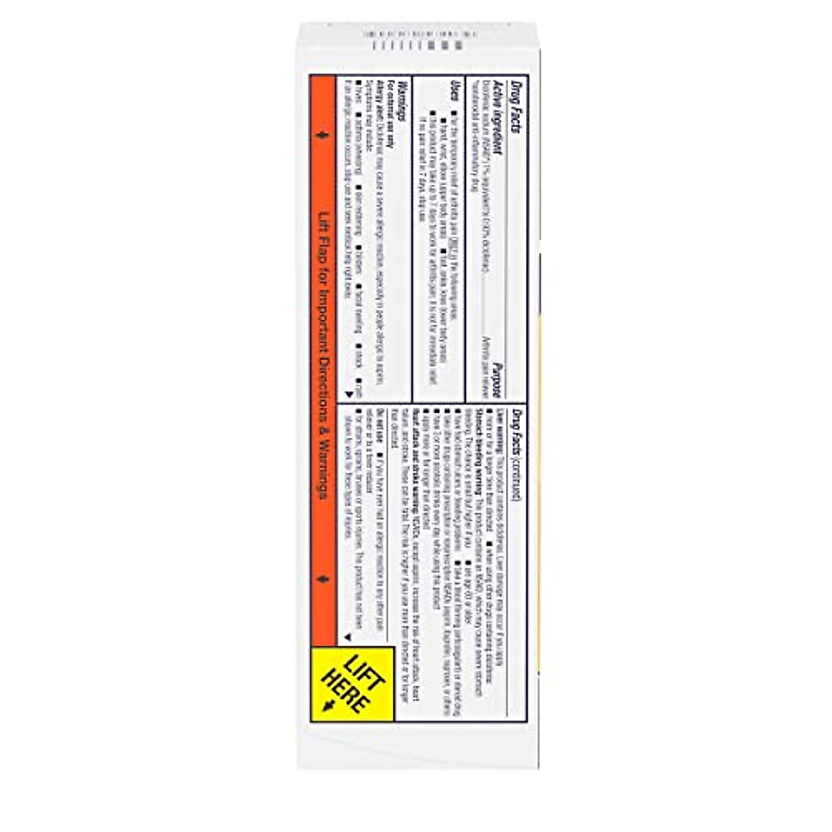 Motrin Arthritis Pain Relief Diclofenac Sodium Topical Gel 1%, Anti-Inflammatory Cream for Arthritis Pain in Hands, Wrists, Elbows, Knees, Feet & Ankles, NSAID Pain Relief Gel, 3.53 Oz