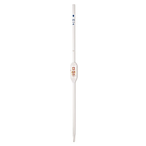 Vee Gee Scientific (2040A-25) Class A Volumetric Pipets, TD, 25 ml, Blue Band, 0.03 ml Tolerance (Pack of 6)