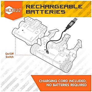 HEXBUG BattleBots Rivals Platinum (Whiplash & Sawblaze), Remote Control Robot Toys for Kids, STEM Toys for Boys and Girls Ages 8 & Up, Batteries Included