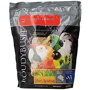 RoudyBush High Energy Breeder Bird Food, Mini, 44-Ounce