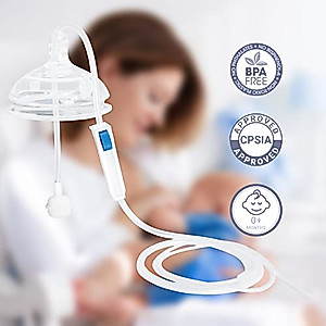 Anpei Supplemental Feeding System (SNS) Compatible with Comotomo Baby Bottle, 5 and 8 oz