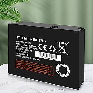 W-10a Battery, 6800mAh High Capacity Li-ion Replacement Battery for MR1100 AT&T Nighthawk M1 LTE Mobile Hotspot Route