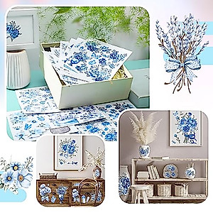 12 Sheets Rub on Transfers for Crafts and Furniture Rub on Transfers Stickers Classic Bird Floral Lavender Butterfly Decals for Home Office Paper Wood DIY Craft, 5.5 x 5.7 Inch (Vivid Flower)