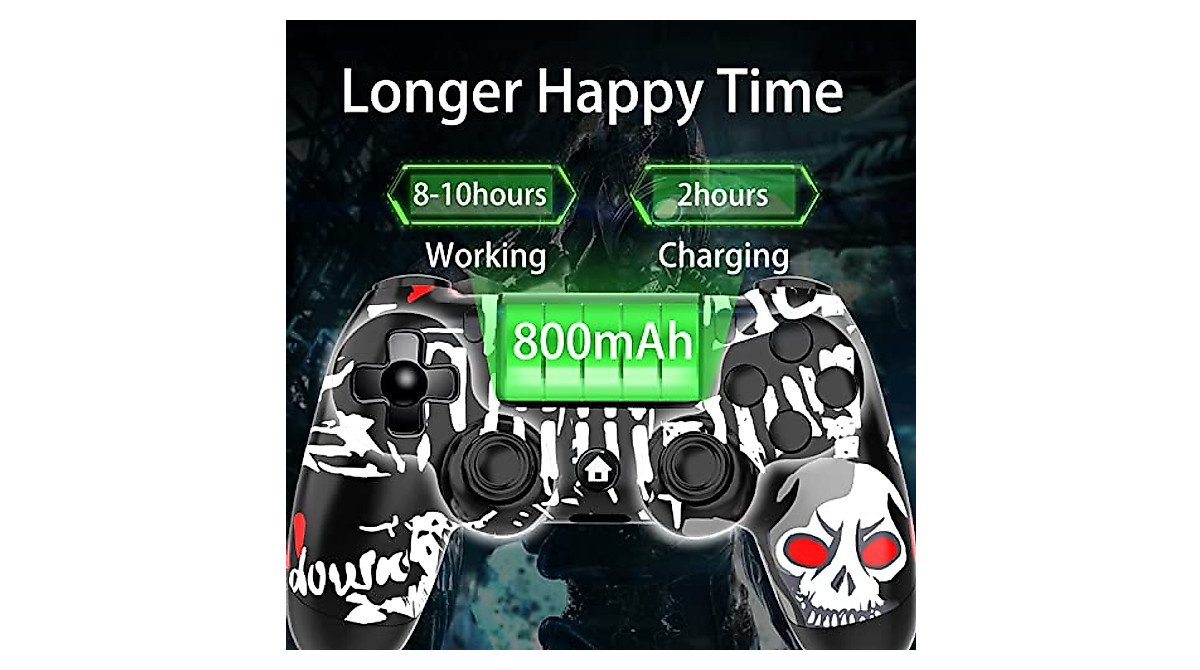 YUYIU Wireless PS4 Controller - Enhanced Gaming Experience