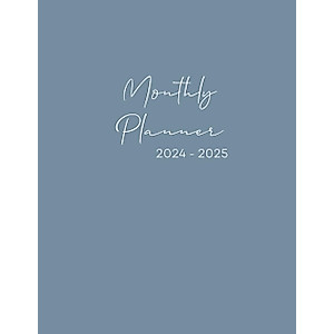 2024-2025 Monthly Planner: 2 Year Schedule Organizer | 24 Months from January 2024 to December 2025
