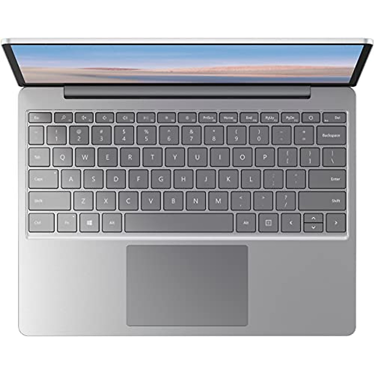 Microsoft Surface Laptop Go 12.4" Touchscreen, Intel Core i5-1035G1 Processor, 4 GB RAM, 512GB PCIe SSD, Up to 13Hr Battery Life, WiFi, Webcam, Windows 11 Pro, Platinum Silver