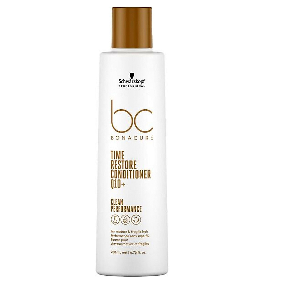 Schwarzkopf Professional BC Bonacure Time Restore Q10 Shampoo 250ml and Conditioner 200ml Duo Pack