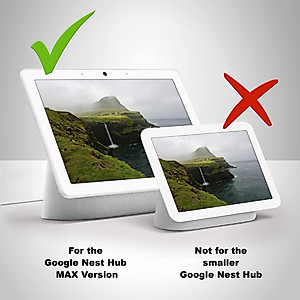 Vebner Power Adapter Compatible with Google Nest Hub MAX and Google Nest Audio - (10 Foot)