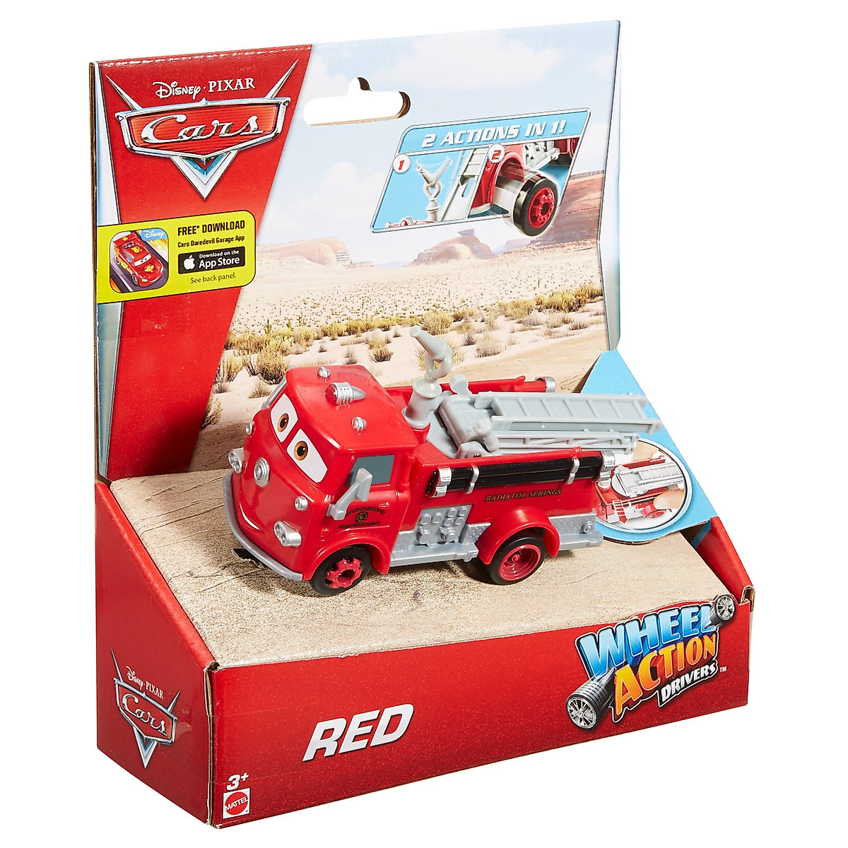 Disney Cars Toys Wheel Action Drivers Red Vehicle