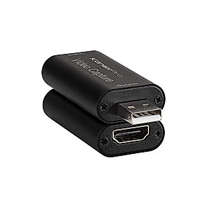 Kanex Pro 4K USB 2.0 Gaming Capture Dongle for Xbox, Playstation 4, Computer Gaming, Streaming, Capture, and Sharing (CON-GAMECAP)