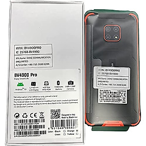 Blackview Rugged Smartphone Unlocked, BV4900Pro 4G Dual SIM Cell Phone Android 12, 7GB+64GB/SD 256GB Expandable, IP68 Waterproof Smartphone, 5580mAh Battery, 5.7" HD, NFC/GPS/OTG Rugged Android Phone