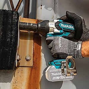 Makita XWT19Z 18V LXT® Lithium-Ion Brushless Cordless 3-Speed 1/2" Sq. Drive Impact Wrench w/Detent Anvil, Tool Only