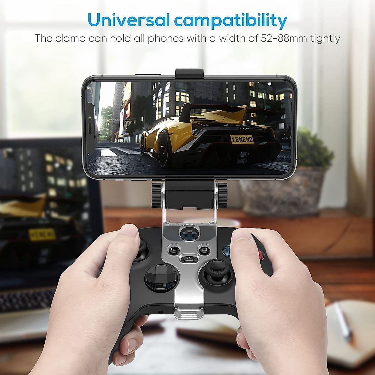 MENEEA Cooling Fan with Charging Stand for Xbox Series S and Clip Mount for X-Series S