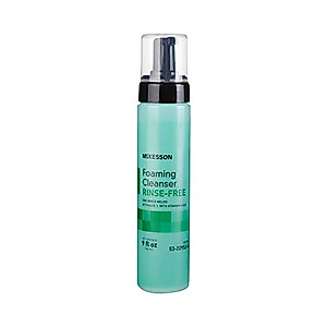 McKesson Foam Cleanser with Aloe, Rinse-Free, Vitamin A and E, Cucumber Melon Scented, 9 oz, 1 Count
