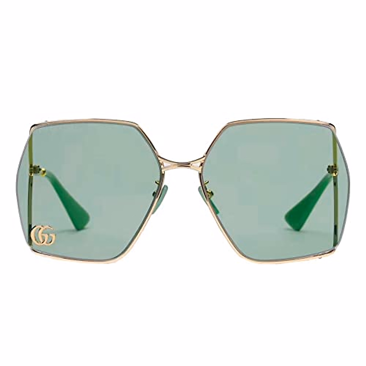 Gucci GG0817S Gold/Green 65/17/140 women Sunglasses