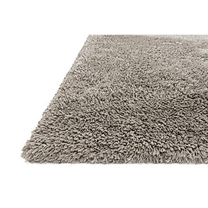 Loloi II Mila Shag Collection MIL-01 Taupe 2'-3" x 3'-9" Accent Rug