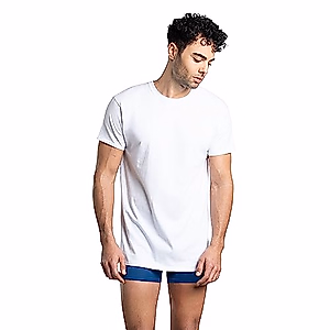 Fruit Of The Loom Mens Cooling Undershirts, Quick Dry & Moisture Wicking Underwear, White - Cotton Mesh, X-Large US