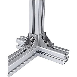 MroMax 5 Pcs M8 Thread M8-1.25x25mm T Slot Bolts Carbon Steel Drop-in Stud Sliding Screw Bolt Metric Hammer Head Bolt for European Standard 40 Series Aluminum Extrusions Silver 5Pcs