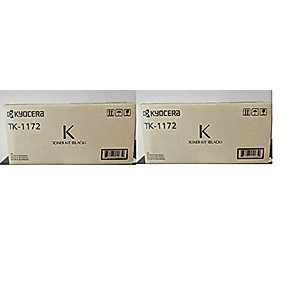 Kyocera TK-1172 Toner Cartridge 2 Pack for M2640idw with Yield 7200 Pages in Retail Packaging