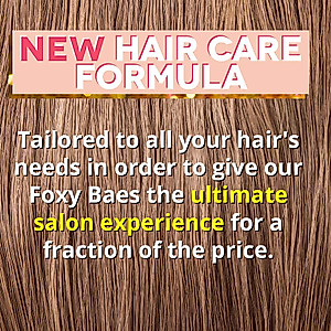 FoxyBae Moisturizing Conditioner for Hair - with 12-in-1 Blend - Conditions, Hydrates, Moisturizes, Defrizz - California Dreamin' - 10 Fl Oz