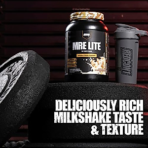 REDCON1 MRE Lite Meal Replacement Powder, Peanut Butter Cookie - Animal Based Whole Food Protein Blend with MCT Oil + Pea Protein - Keto Friendly, Low Carb & Whey Free Protein Supplement (1.92 lbs)