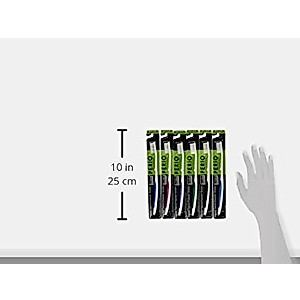 Dr. Collins Perio Toothbrush with Supersoft Bristles Colors May Vary (Pack of 6)