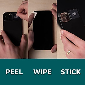 KUVRD Waterbear - Universal Screen Cleaners - Teeny Tiny Cleaning Tools for Your Lenses & Screens - 2-Pack - (2-PAD Sets)