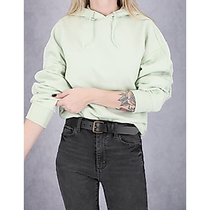 Timberland womens Casual Leather Belt for Jeans, Black (Criss Cross), Medium (33-39)