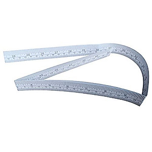 FixtureDisplays® 50" Paper Tape Measure Disposable Infant Head Ruler Physical Team Sports Measure 15053-100PK-NF