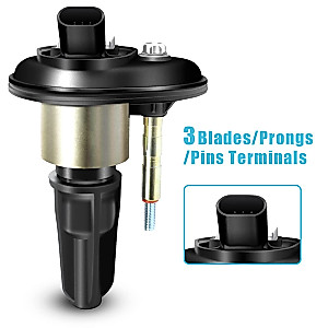 MAS Set of 6 Ignition Coils Pack UF303 & OEM Spark plugs Compatible with Chevrolet Trailblazer Colorado Buick Rainier GMC Canyon Envoy Hummer H3 Isuzu Olds Saab Replacement for UF303 GN10114 52-1743